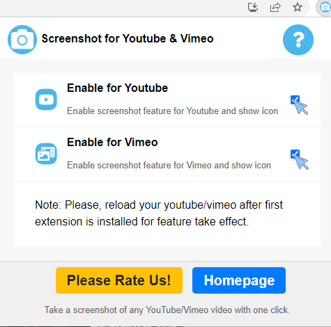 Screenshot for Youtube & Other Video Services